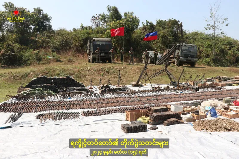 ရသေ့တောင်မြို့တိုက်ပွဲ အရှိန်အဟုန်မြှင့်၊ ဘူးသီးတောင်အခြေစိုက် ၅၅၂ တပ